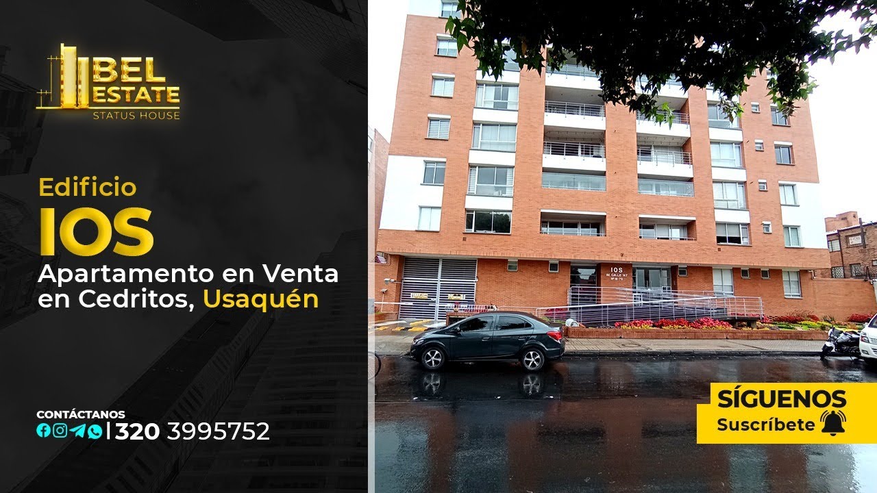 APARTAMENTO EN VENTA EN CEDRITOS | NORTE DE BOGOTÁ | EDIFICIO IOS. - YouTube