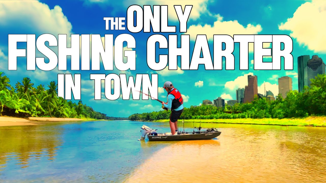 Fishing on the Only Fishing Charter in Houston - YouTube
