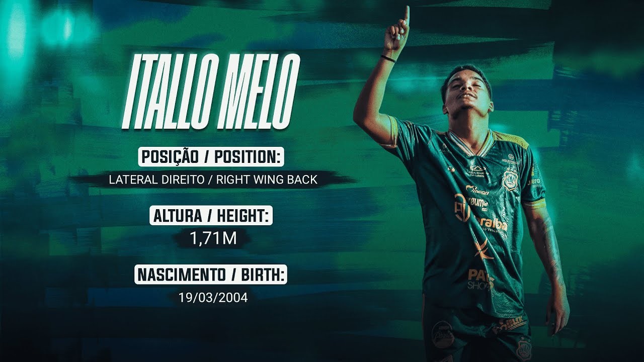 Itallo Melo - Right Wing Back - 2025 - YouTube
