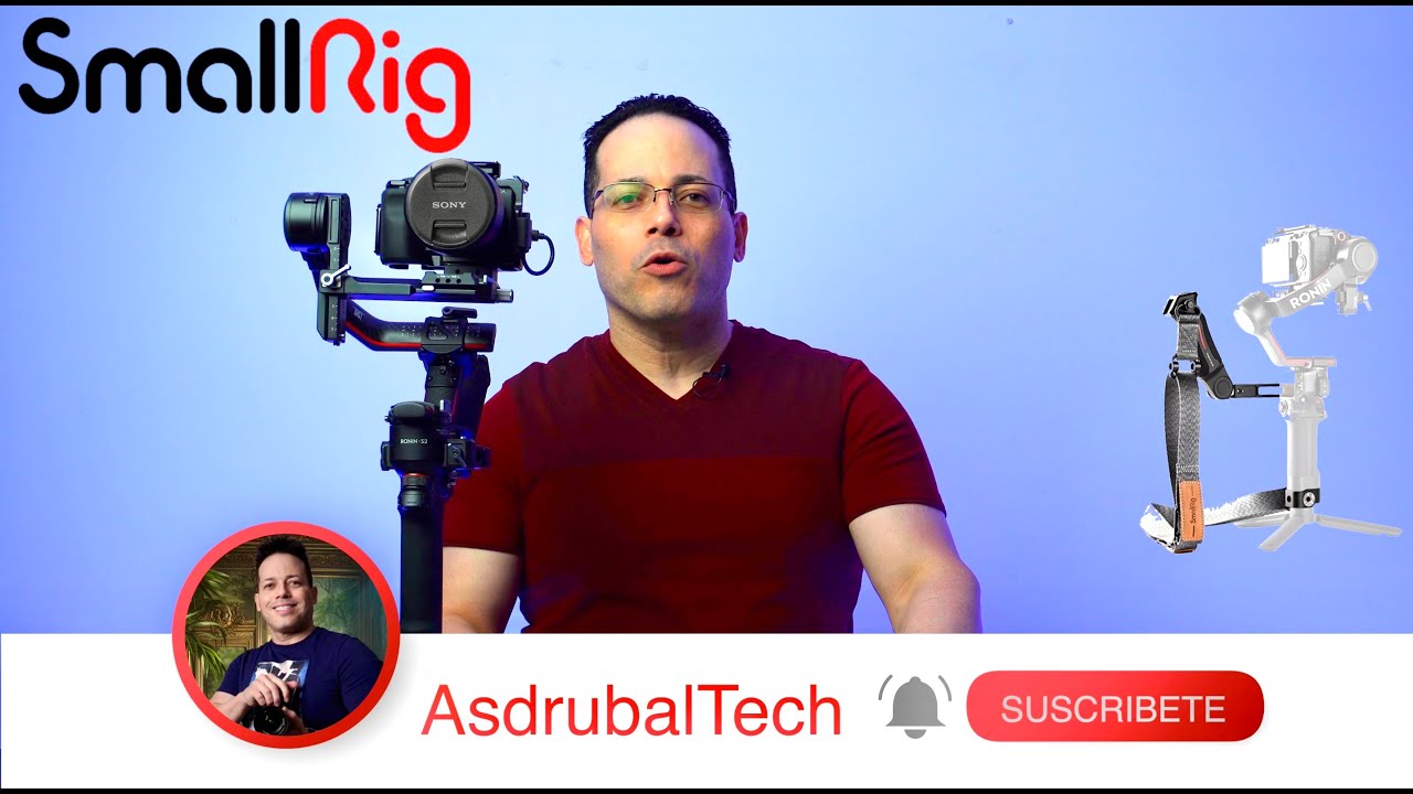 SmallRig Sling Handle Kit with Weight-Reducing Shoulder Strap - YouTube