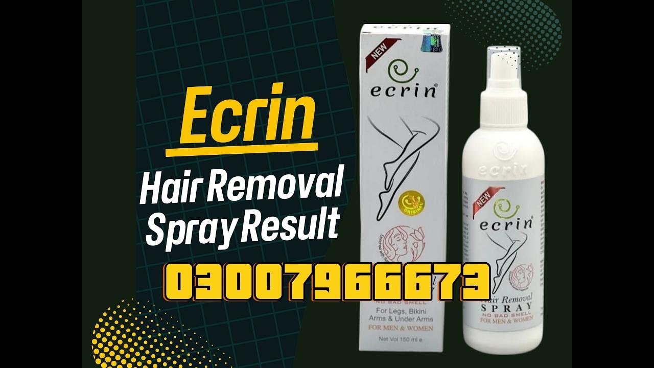 Ecrin Hair Removal Spray in Pakistan - Best Hair Removal Spray ...