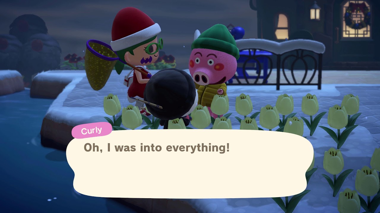 Animal Crossing New Horizons - Curly and Tiffany - YouTube