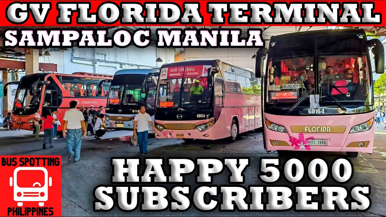 GV FLORIDA SAMPALOC TERMINAL TOUR - HAPPY 5K SUBSCRIBERS :) - YouTube