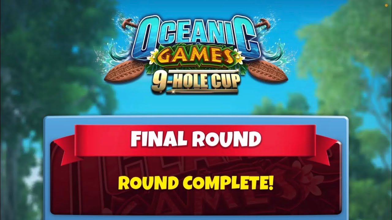 Oceanic Games 9 Hole Cup Results - YouTube