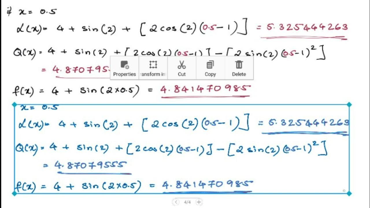 Quadratic Approximation | Numerical Computation - YouTube