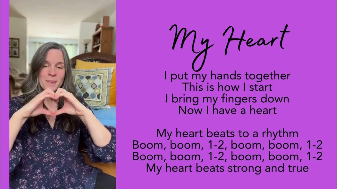 My Heart - A Valentine's Day Fingerplay for Children - YouTube