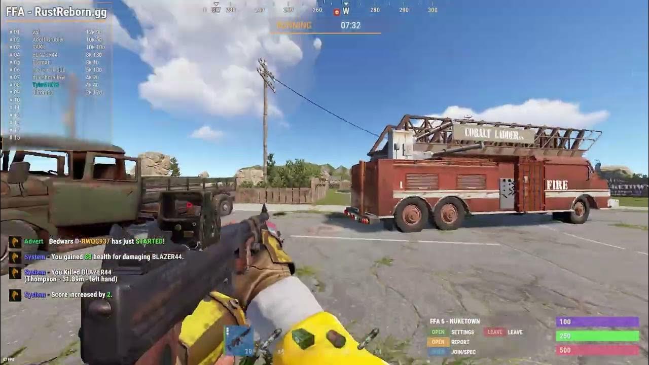 Rust pvp m2,bow,ak - YouTube