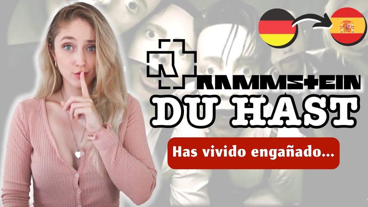 Rammstein: 'DU HAST' Traducida al ESPAÑOL 🇩🇪🇪🇸 ¡¡NO es lo que PIENSAS ...