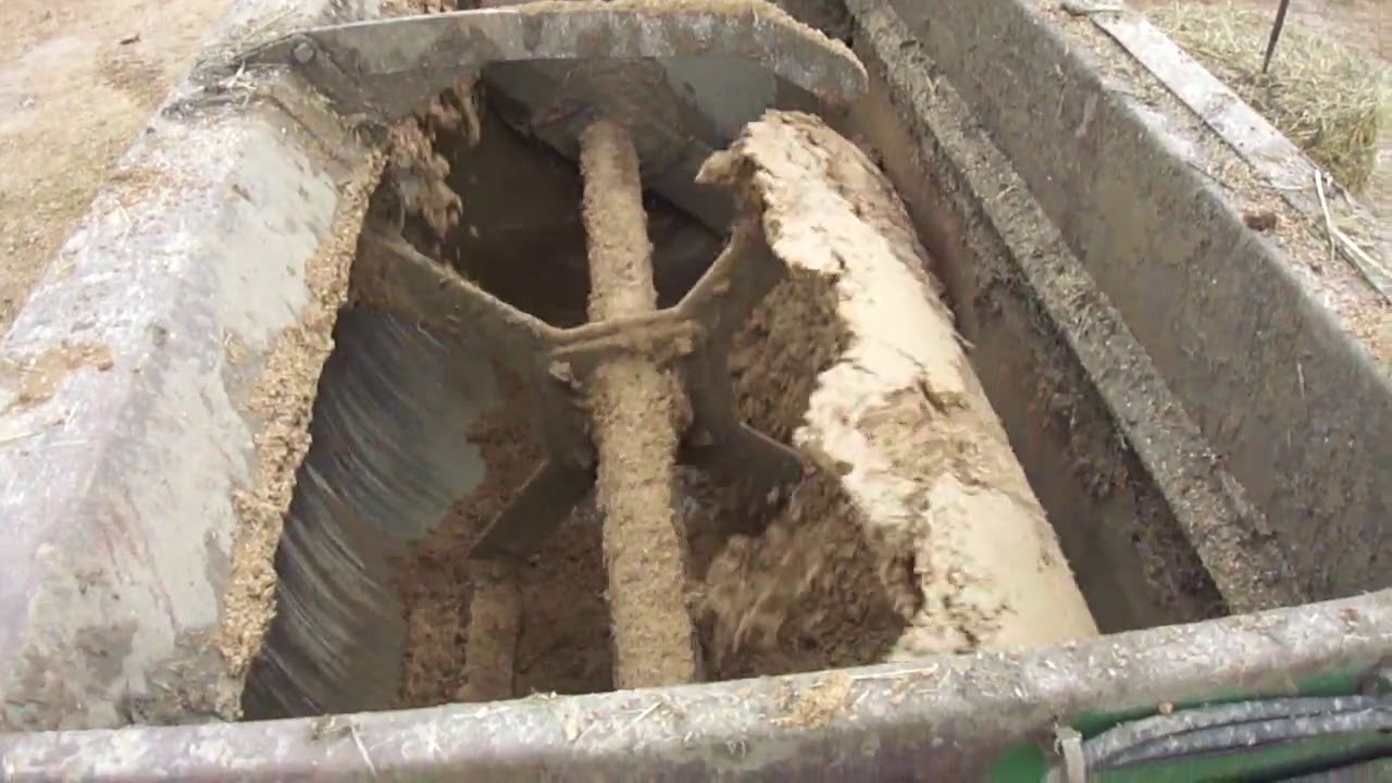 Mixing for rammed earth with farm equipment - YouTube