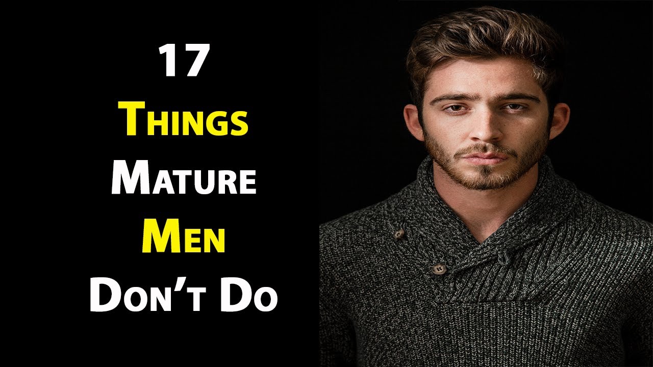 Signs of Mature Man - Signs you are a Mature Man - mature men - mature ...