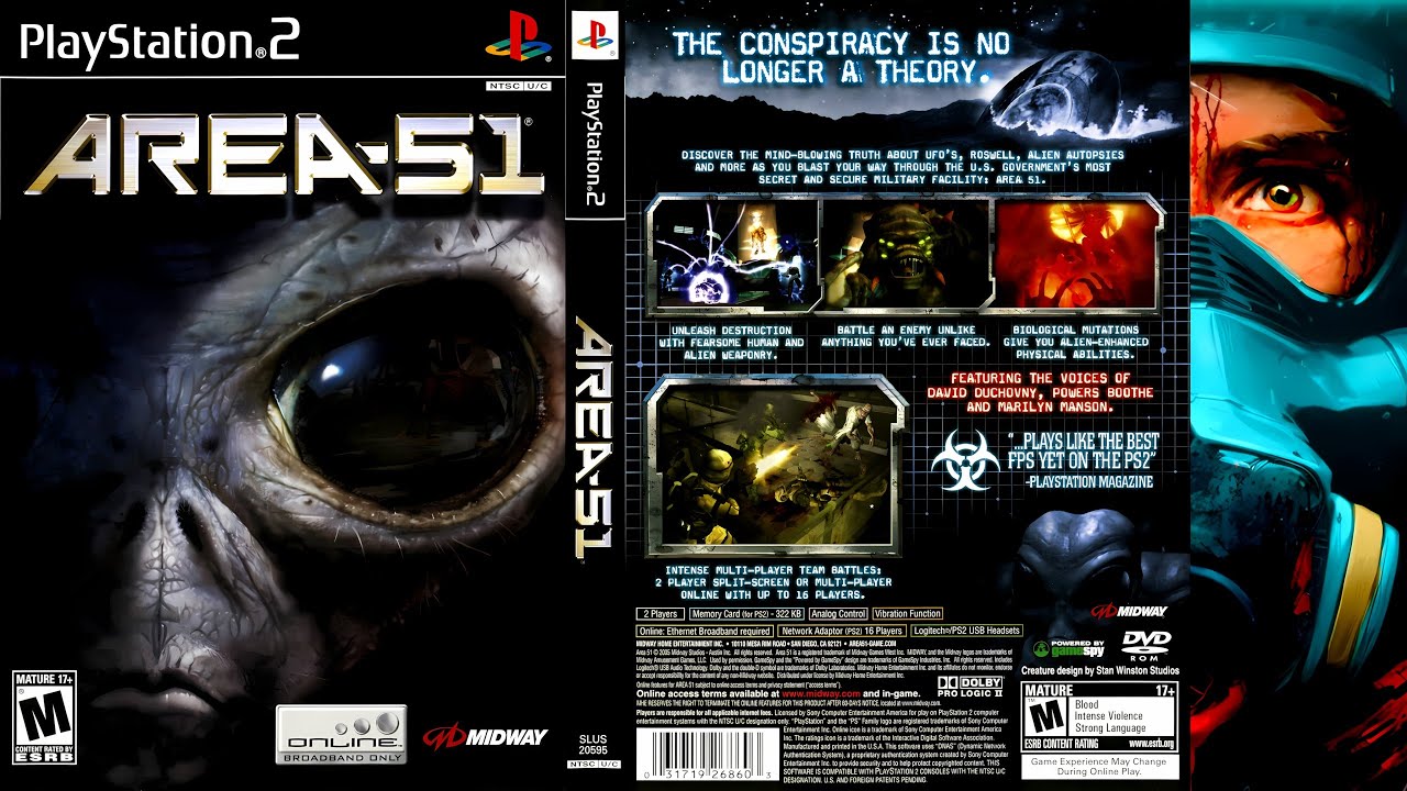 Area-51 for PlayStation 2 | FULL GAME 4K/60 | REAL HARDWARE - YouTube