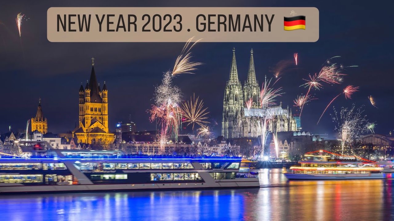 New Year's Eve Germany . #fireworks #newyear #germany - YouTube