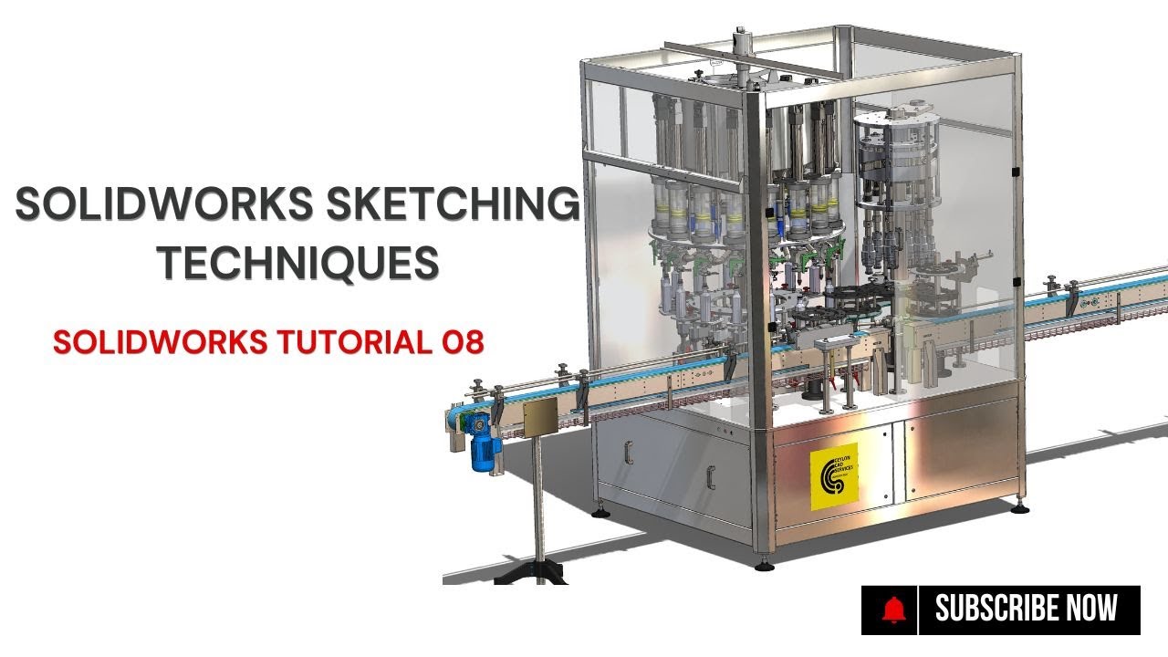 Solidworks Tutorial 08: Solidworks Sketching Techniques, #solidworks,# ...