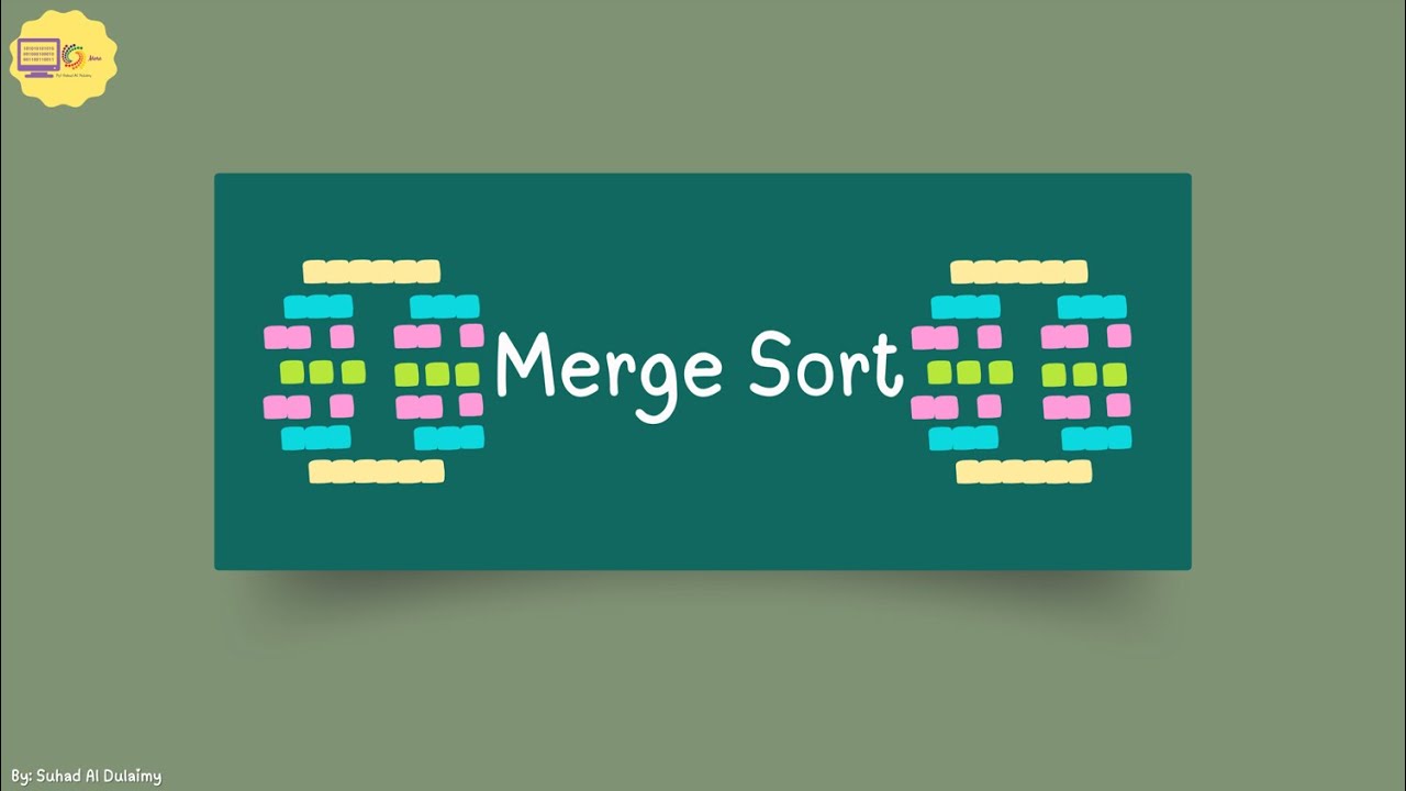 تعلم Merge Sort في جافا + شرح العودية (Recursion) بطريقة بسيطة - YouTube