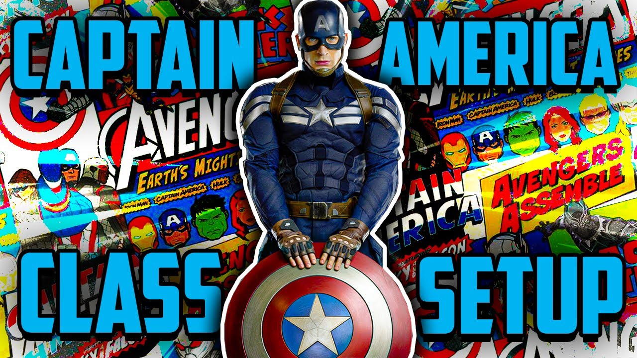 THE CAPTAIN AMERICA CLASS SETUP IN COD MODERN WARFARE- RIOT SHIELD AND ...