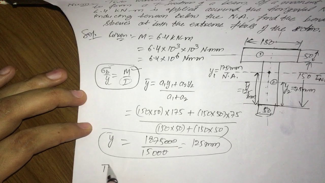 T-Section numerical - YouTube