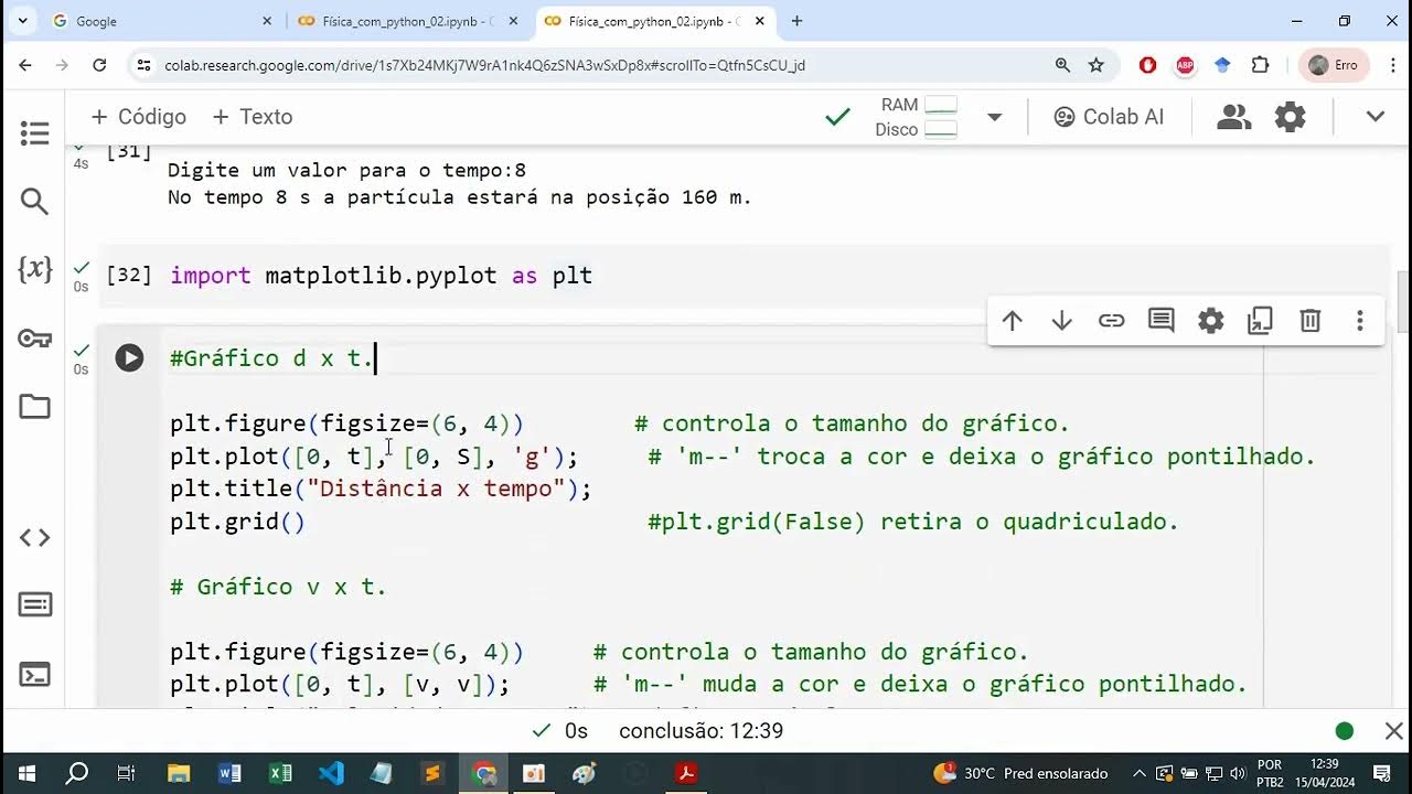 Aula 02_parte_1 - Física com Python EngMecânica 24 Senai - YouTube