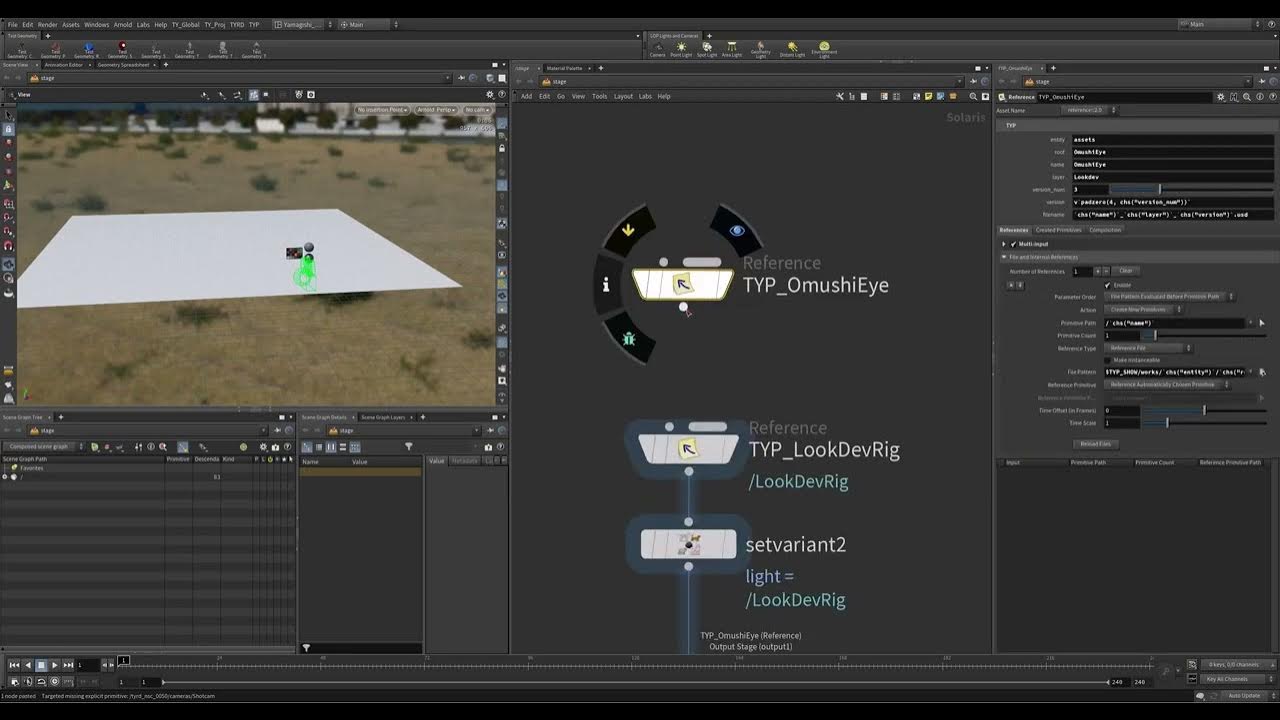 [HtoA] Houdini solaris lookdev workflow. - YouTube