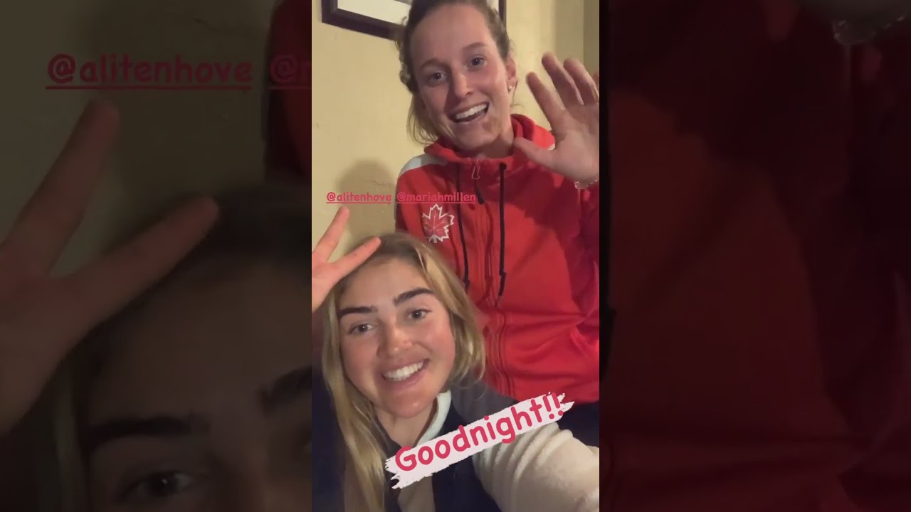 Team Canada Instagram takeover by Mariah Millen and Ali Ten Hove - YouTube