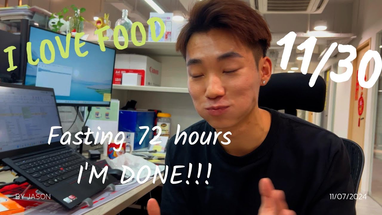 FASTING 72hours DONE!!! 今日想同大家傾下計 最近學到的事 - YouTube