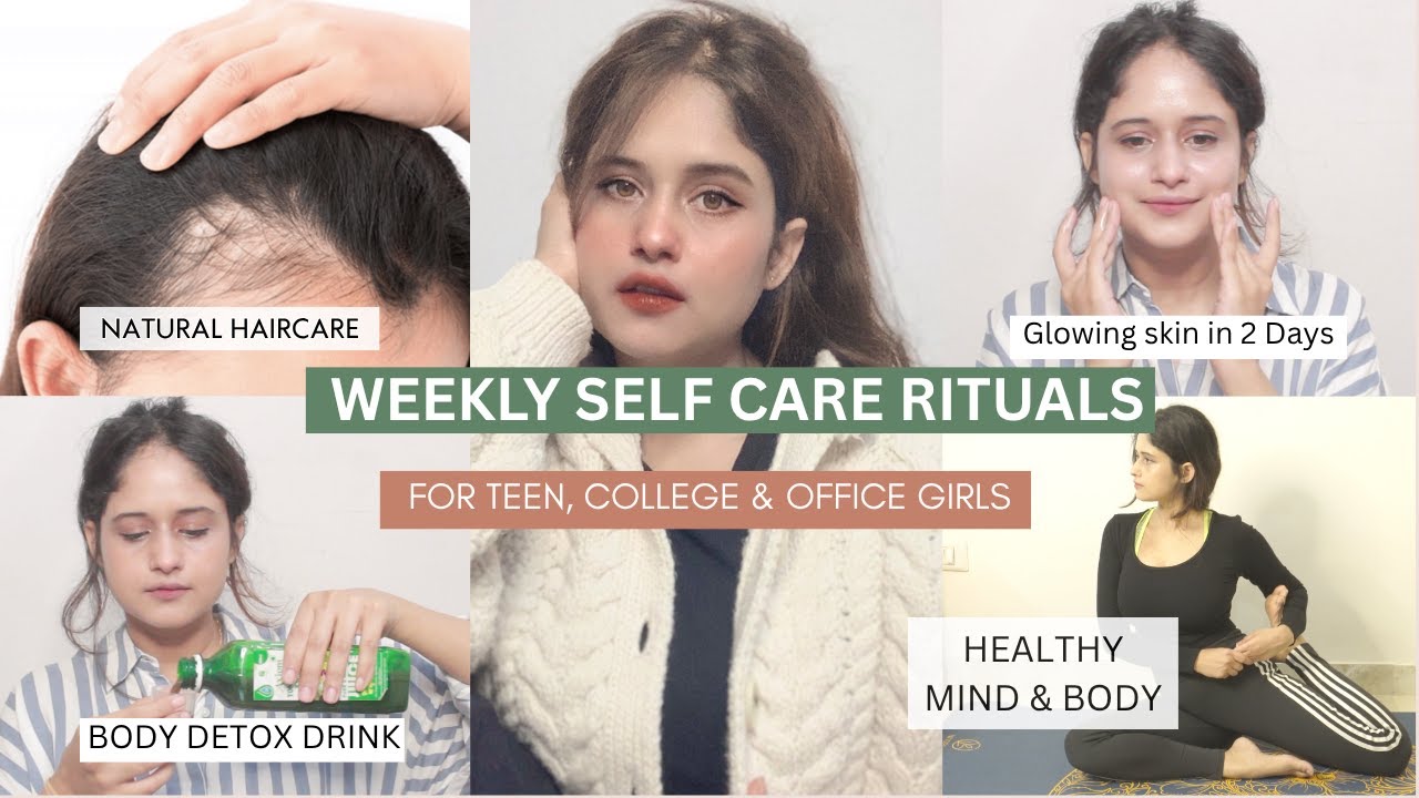 My Weekly Pamper & Shower Routine : Natural Glowing Skin, Hair, Healthy ...