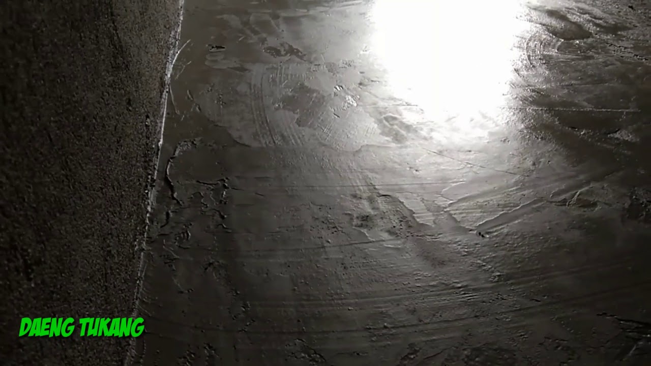 BEGINILAH CARA ACI LANTAI DENGAN BENAR - YouTube