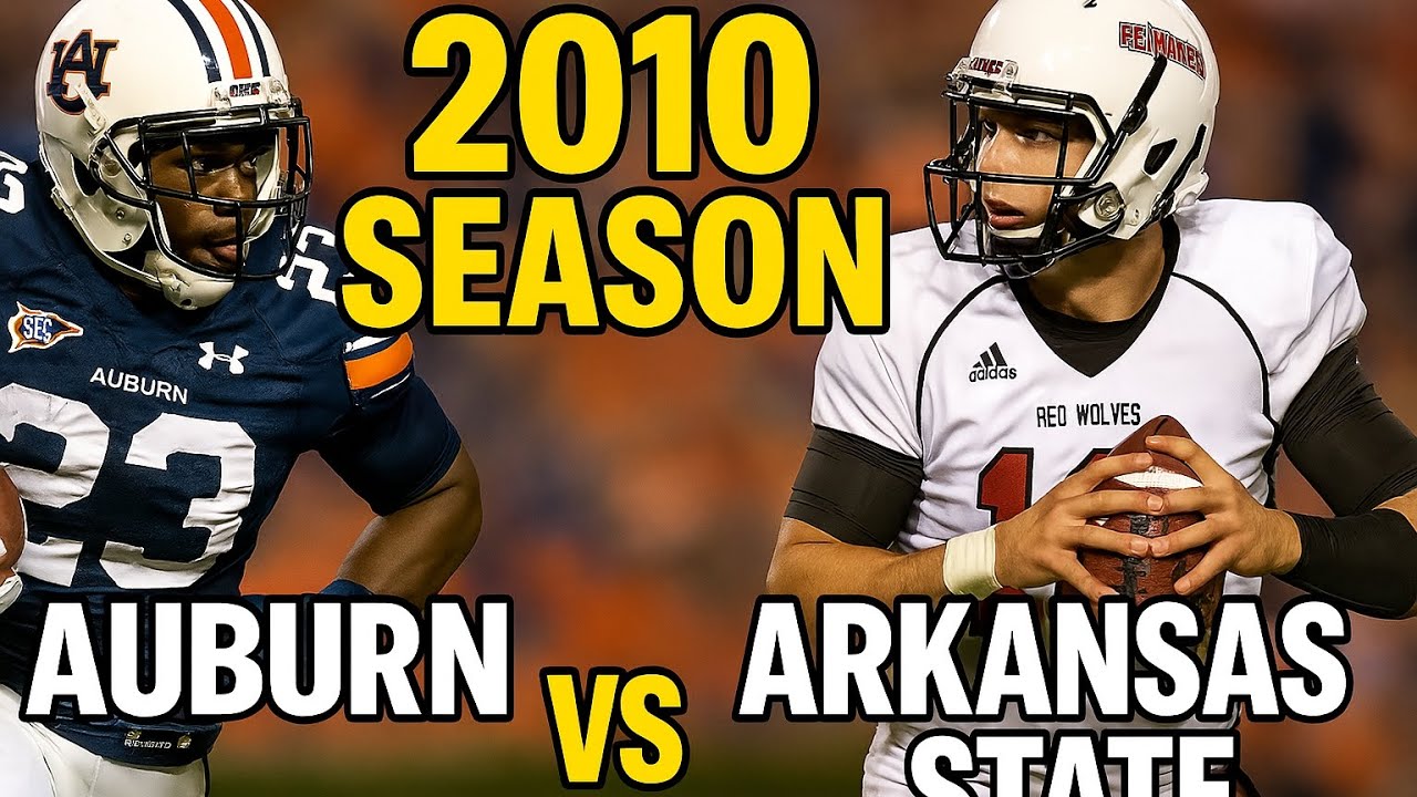 2010 Auburn vs Arkansas State - No Huddle - YouTube