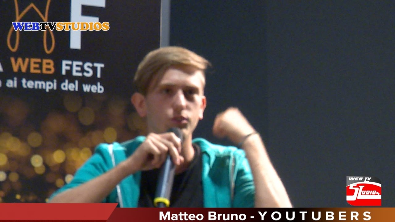 MATTEO BRUNO - Y O U T U B E R S - IO FACCIO FILM - YouTube