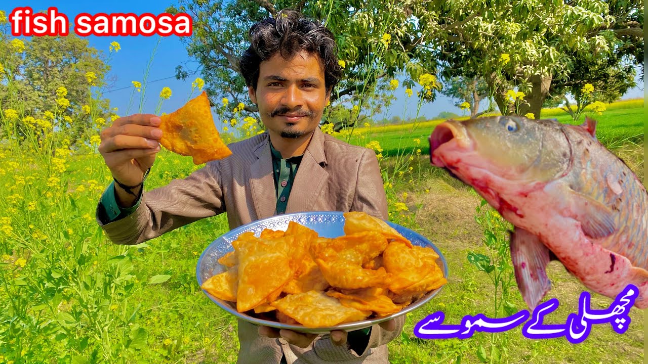 fish samosa machli ke samose recipe /by ishaque food recipes # ...