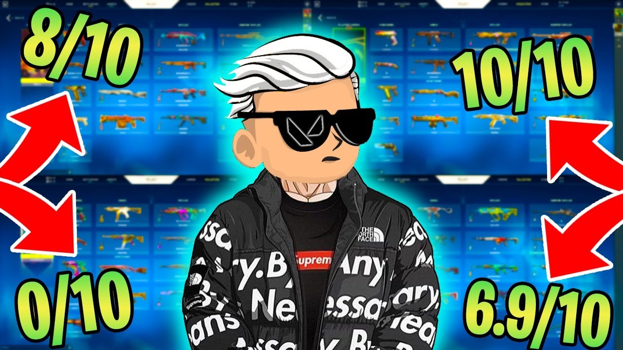 Rating Subscriber VALORANT Lockers (GODLY SKINS) - YouTube