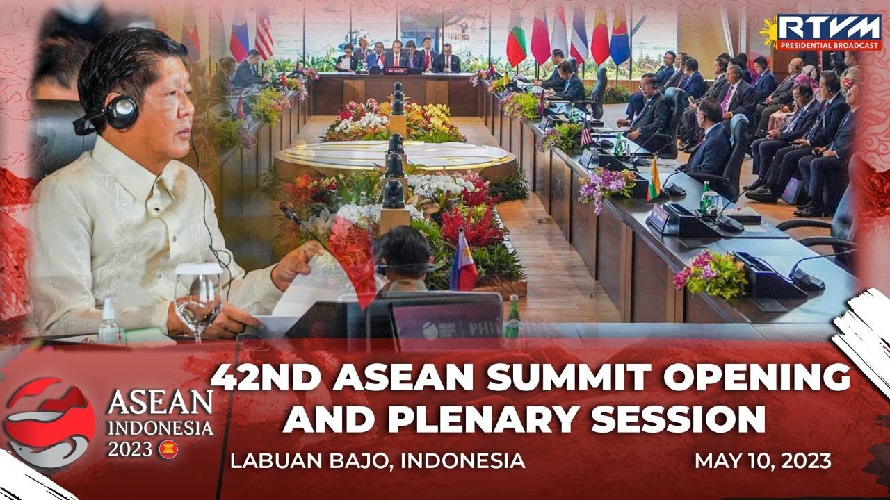 42nd ASEAN Summit Opening and Plenary Session 05/10/2023 - YouTube