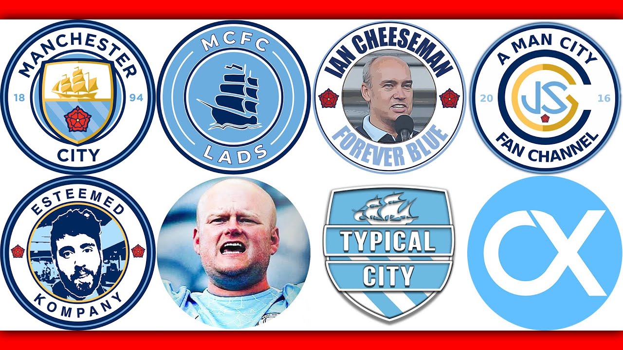 Top 10 Manchester City YouTube Channels - YouTube