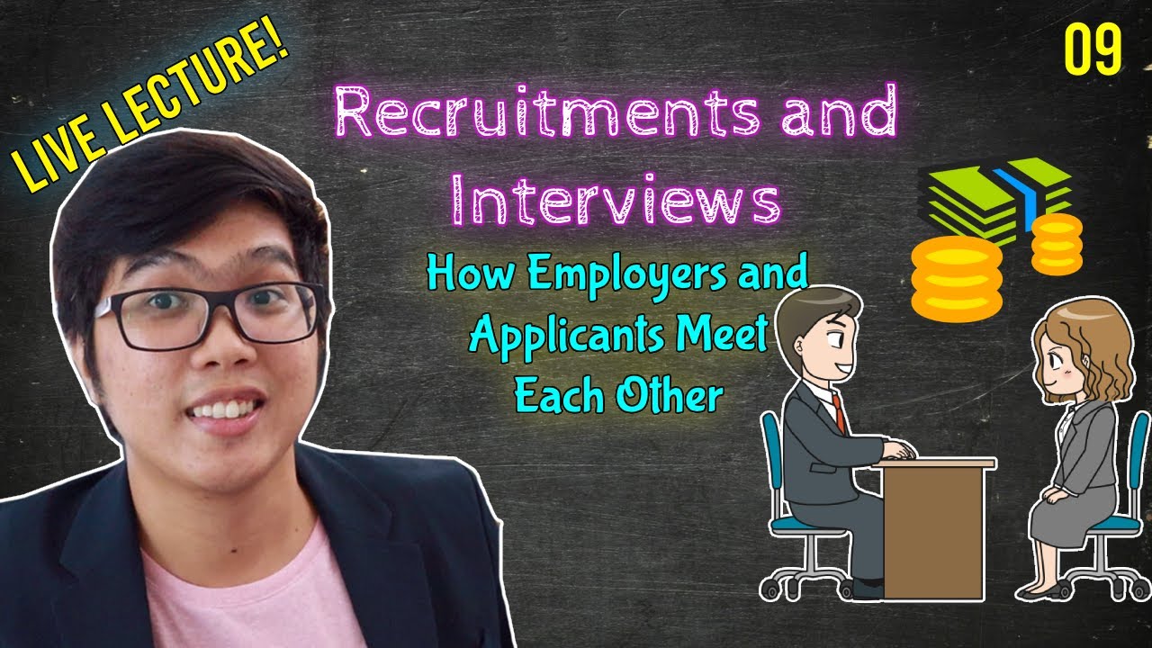 LIVE LECTURE - Recruitment and Interviews | IO Psychology - YouTube