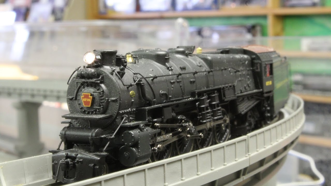 Review: Broadway Limited N Scale PRR M1b Pennsylvania Railroad - YouTube