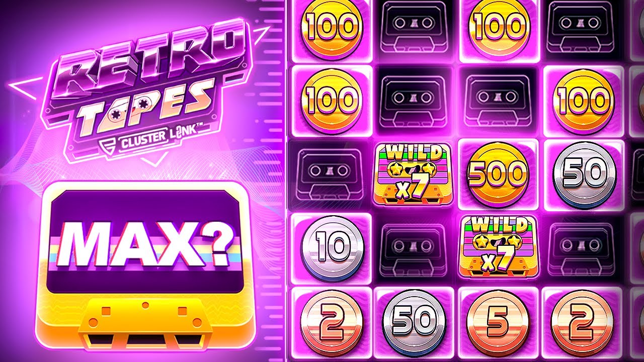 WAS THIS MAX WIN ON RETRO TAPES?! (500x COIN) - YouTube