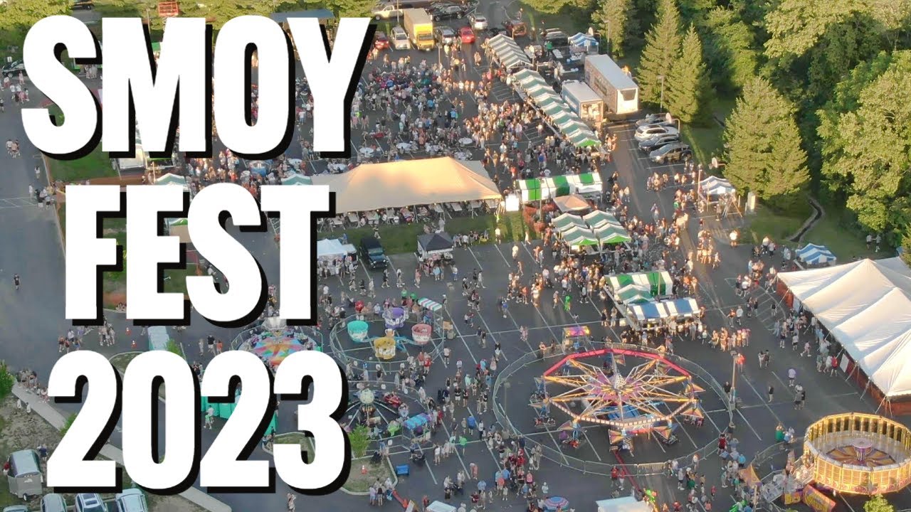 SMOY Fest 2023 - St. Margaret of York Church Festival Aerial Drone ...