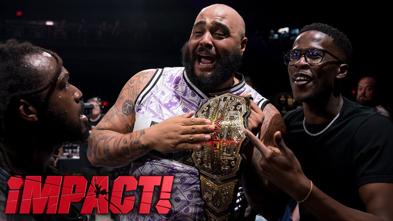 A.J. Francis Becomes the NEW Digital Media Champion | TNA iMPACT! June ...
