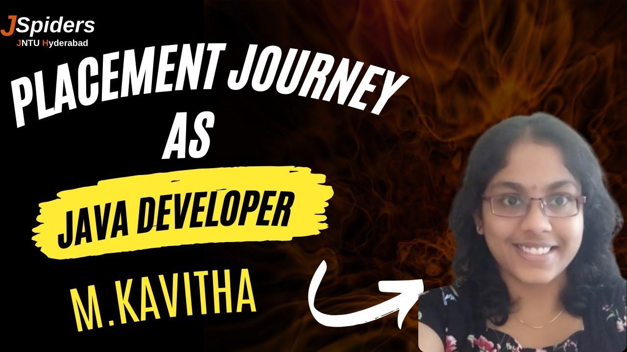 Congratulations kavitha for Getting Placed in MNC Company /JSpiders Jntu - YouTube