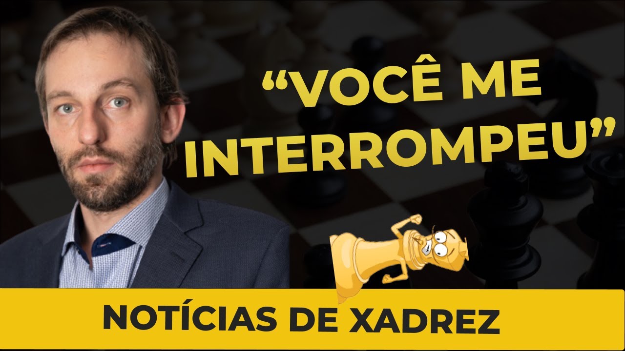 Super GM Russo solta a língua na entrevista durante torneio de XADREZ e ...