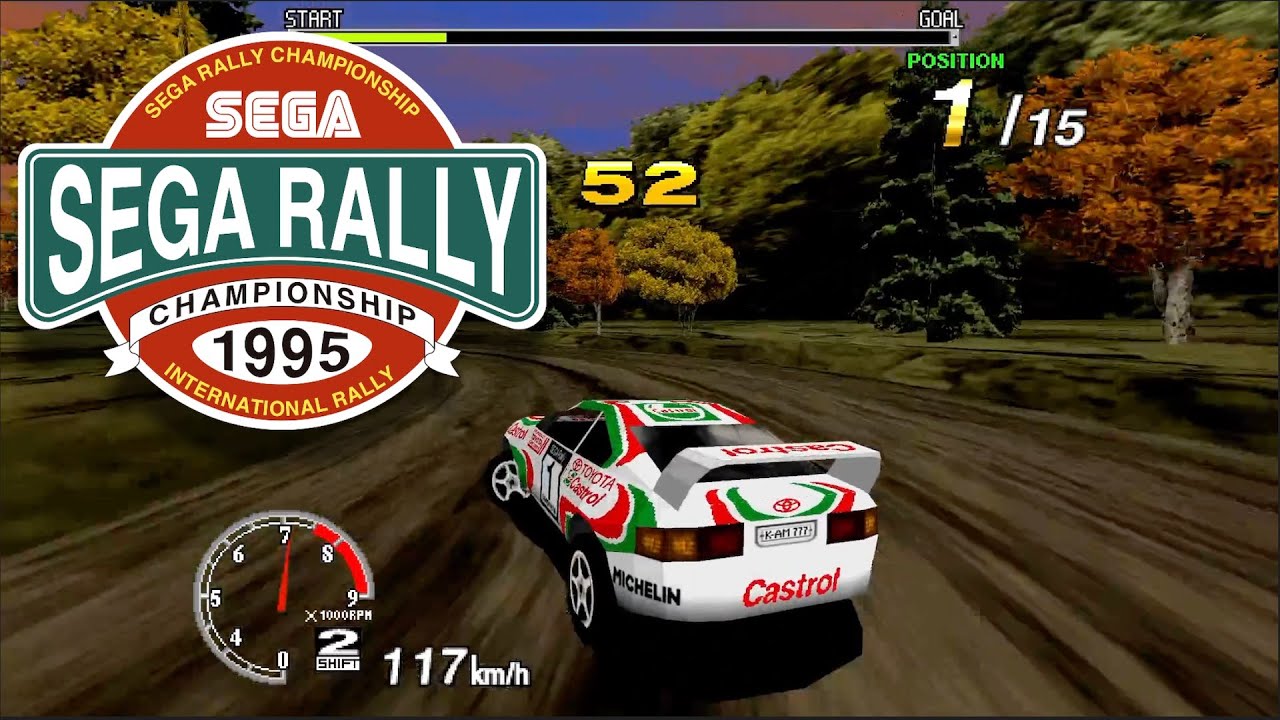SEGA Rally Championship (Arcade), Widescreen, Championship Mode | No ...