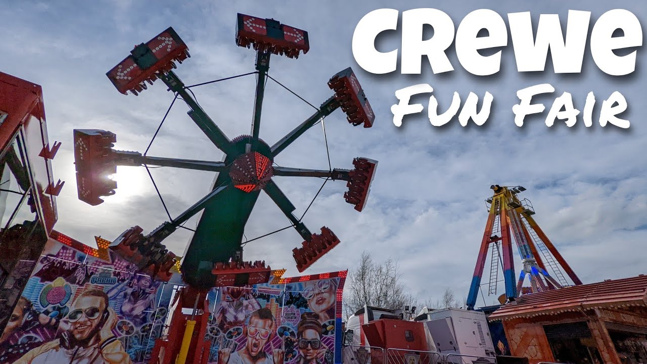 Crewe Fun Fair | Joe Whites Funfair 2022 - YouTube