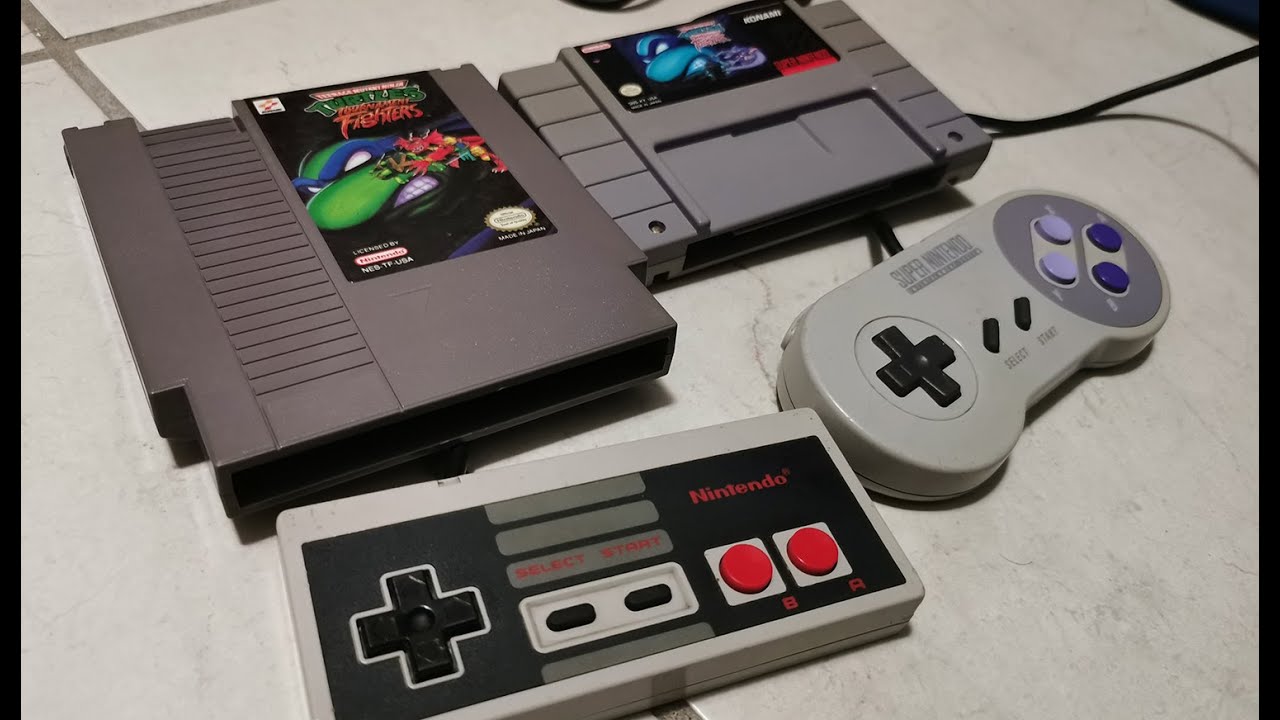 Nes VS Snes: TMNT Tournament Fighters - YouTube