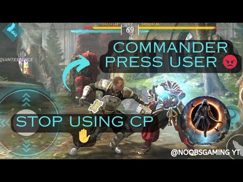 Stop using commander press SFA gameplay - YouTube