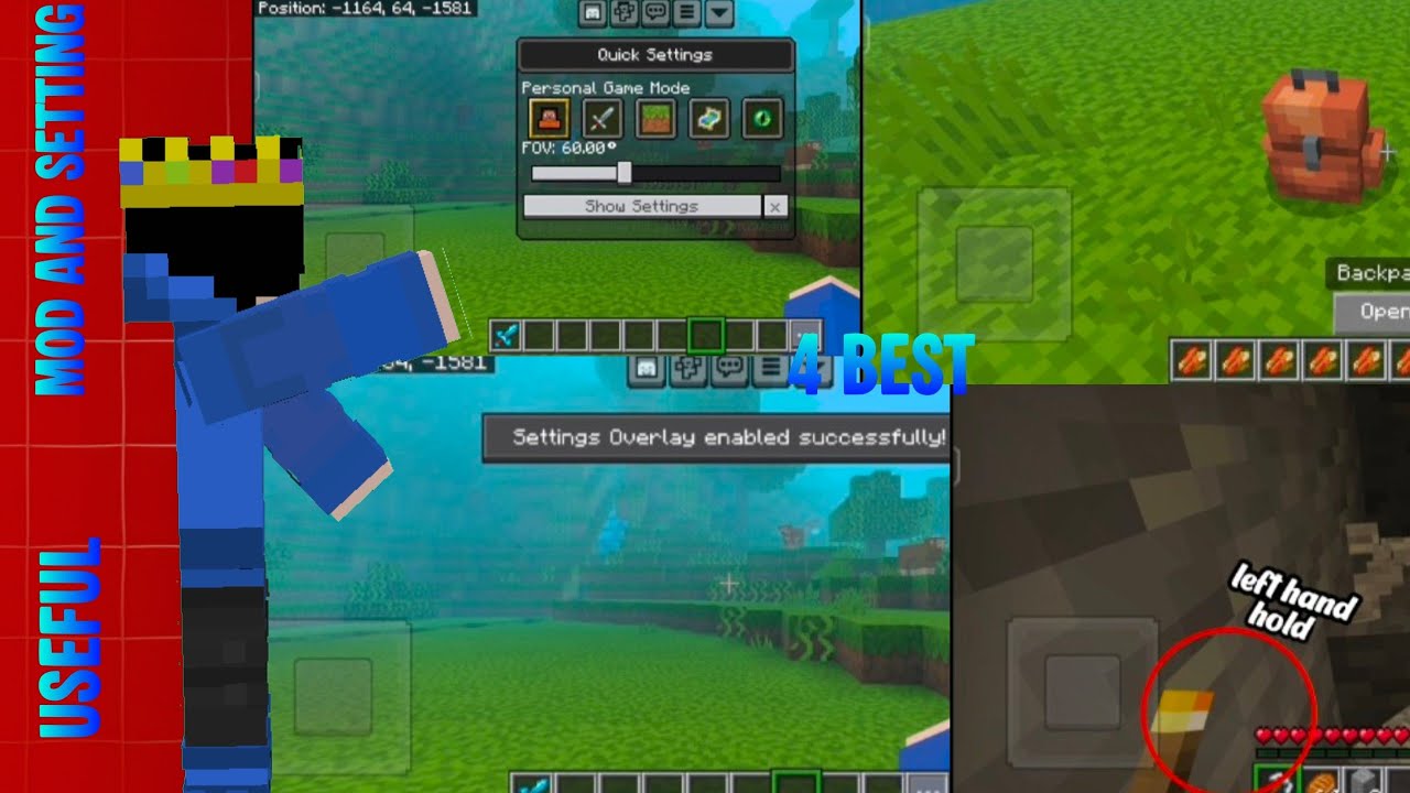 Useful mod and setting 2 mod 2 setting - YouTube
