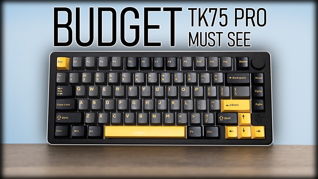 Budget 75% Incredibly Interesting Material - Gamakay TK75 Pro - YouTube