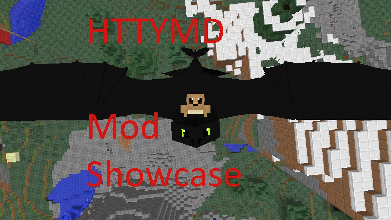 Minecraft HTTYMD Mod Showcase - YouTube