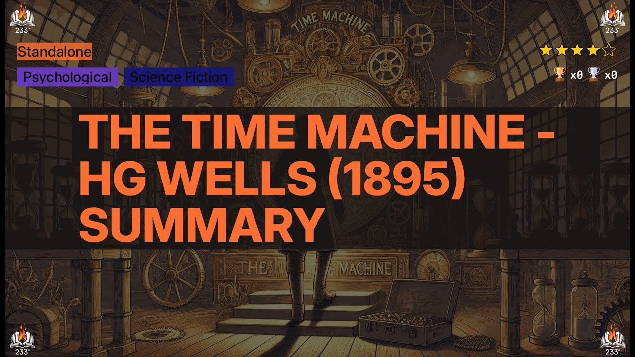 The Time Machine - HG Wells (1895) Summary - YouTube