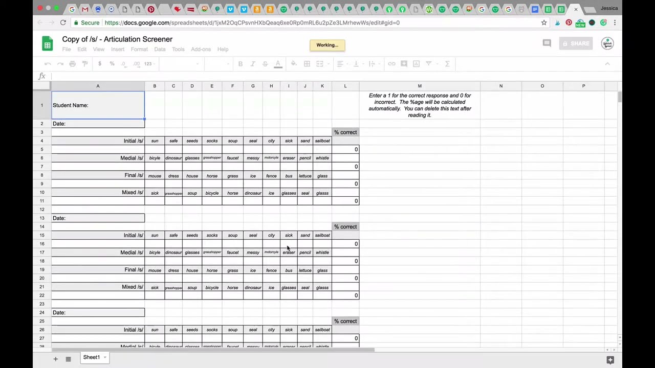 Free Articulation Data Collection - YouTube