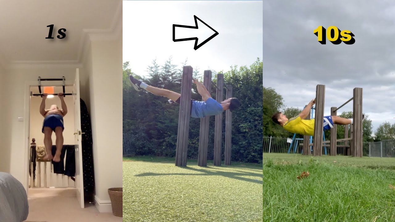 My FRONT LEVER Progression In 5 MONTHS - Insane Calisthenics ...