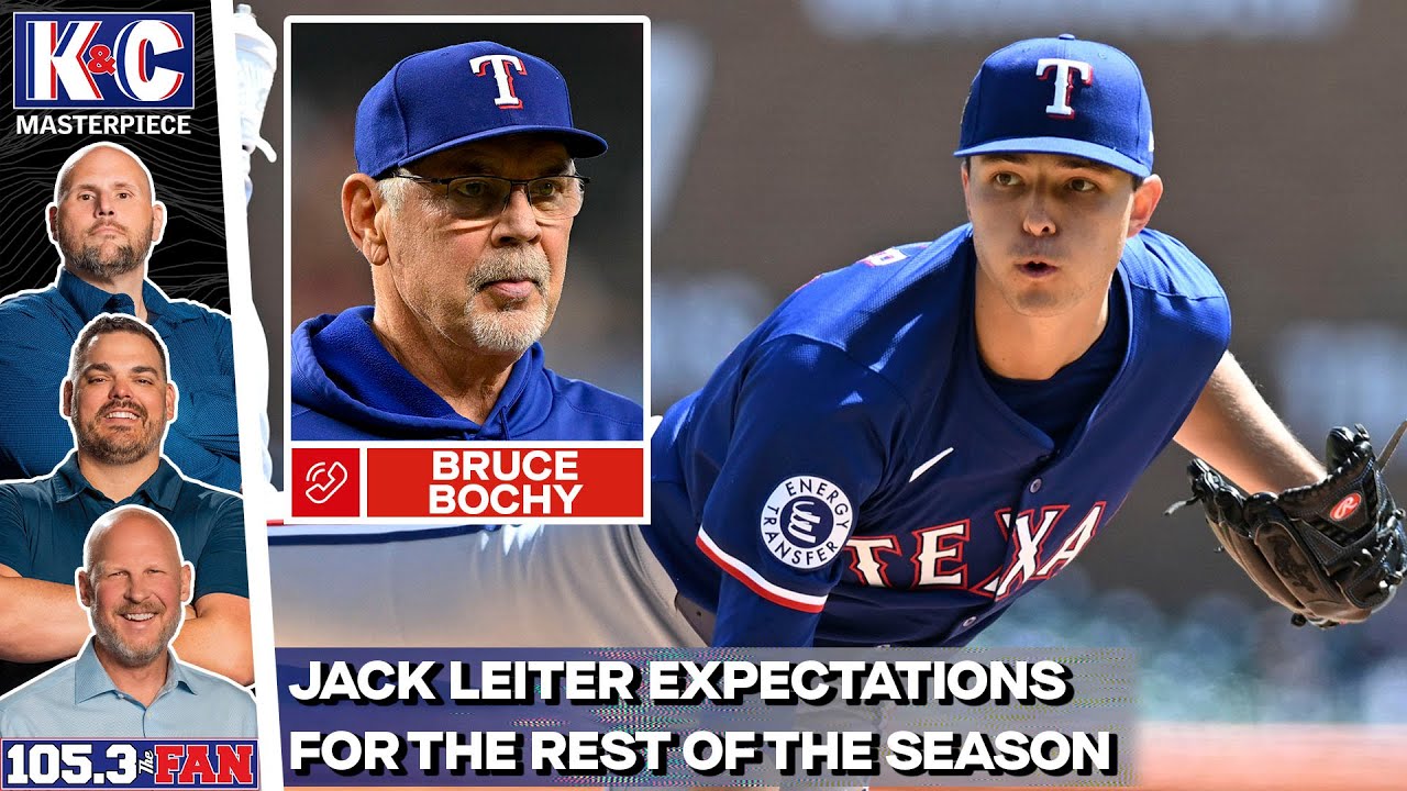 Bruce Bochy On Jack Leiter Expectations For The Rest Of 2024, Jacob ...